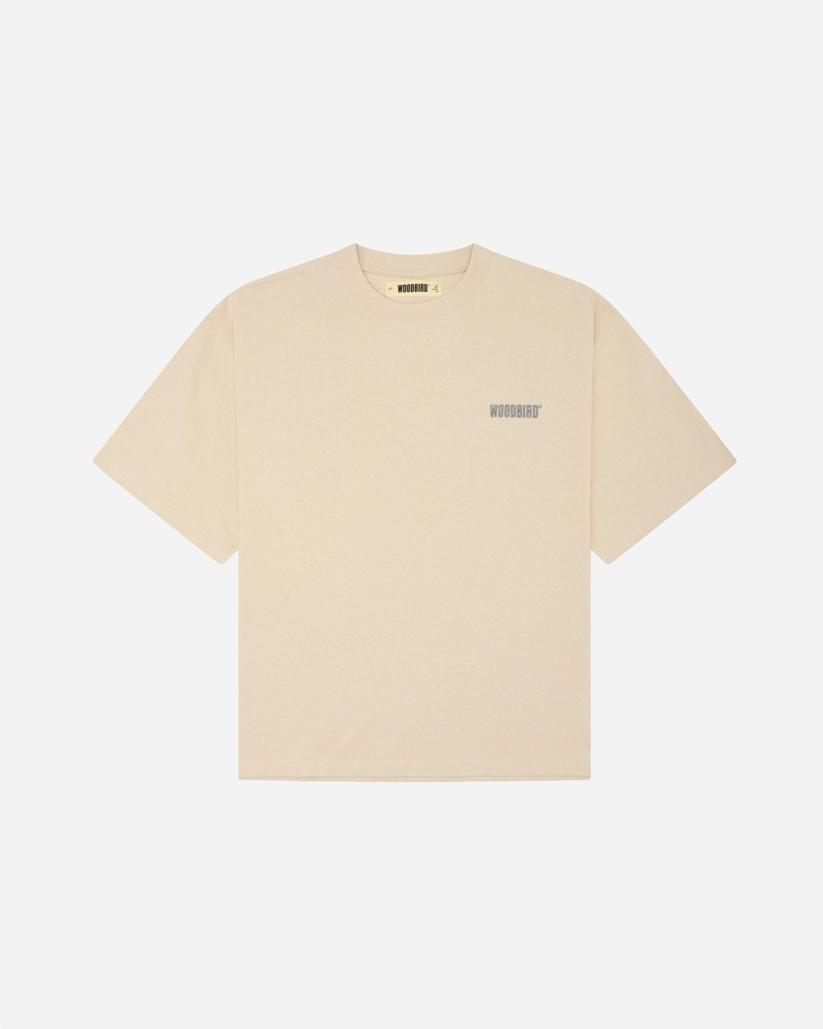 Juno HKDK Tee - Light Sand fra Woodbird | Munk Store