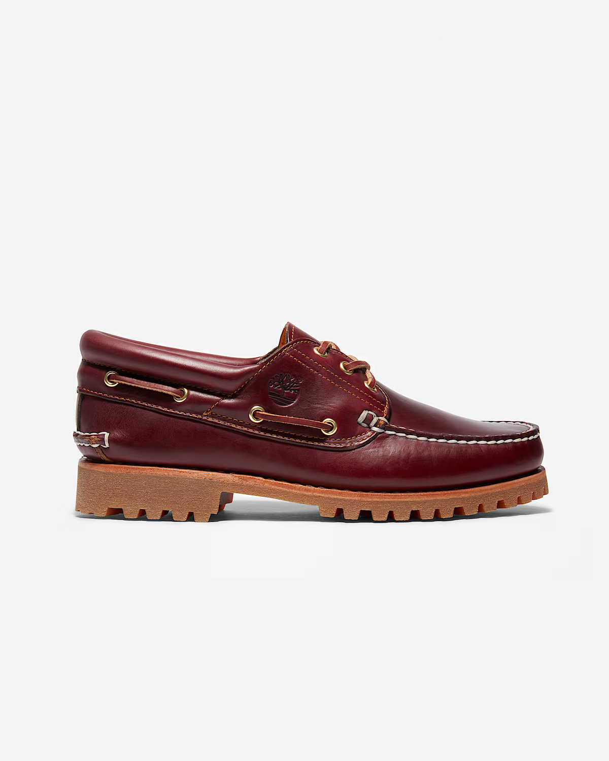 Timberland Authentic Boat Shoe - Burgundy fra Timberland