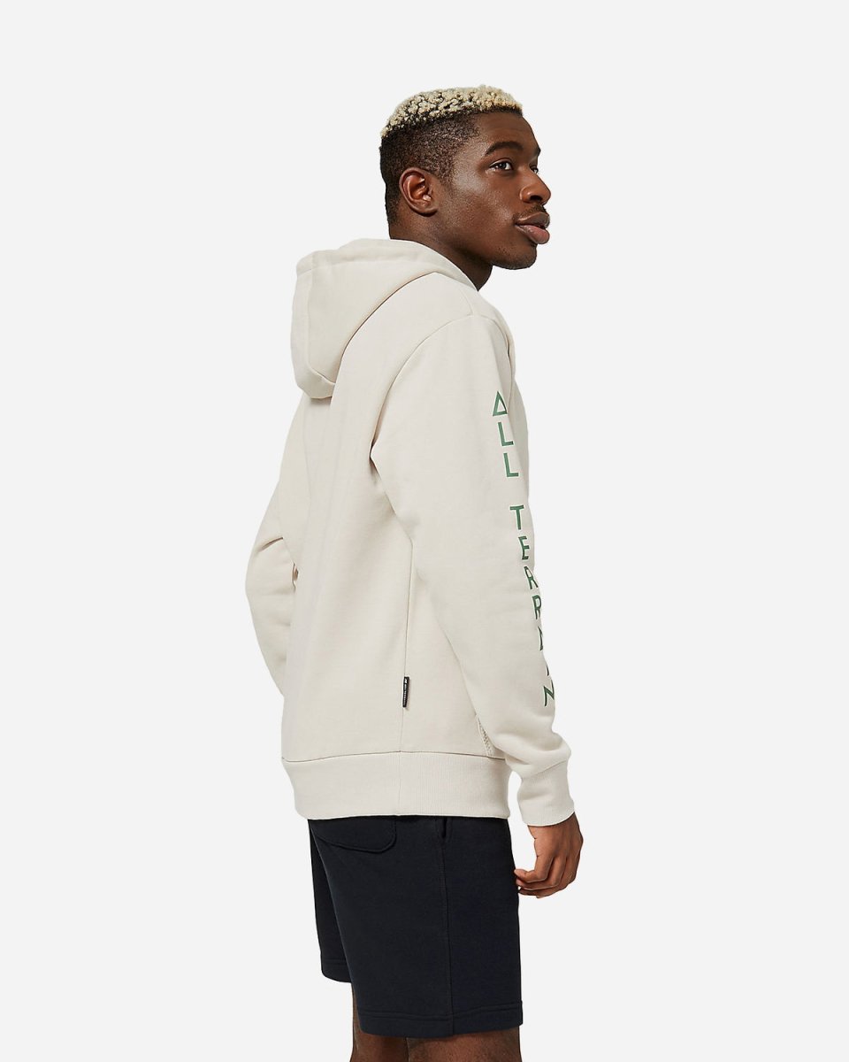 All Terrain Hoodie - Timberwolf fra New Balance | Munk Store