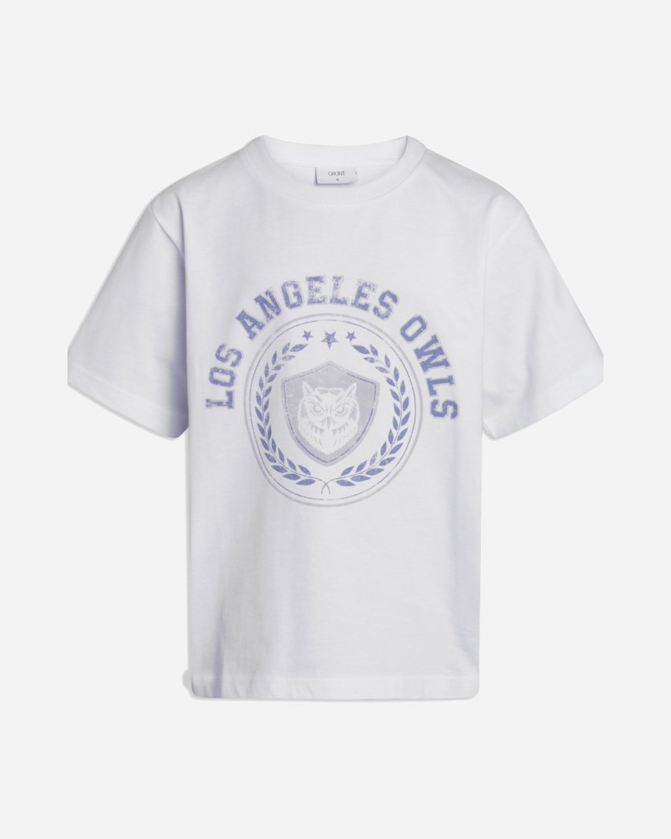 Lydia SS Tee - White fra Grunt | Munk Store